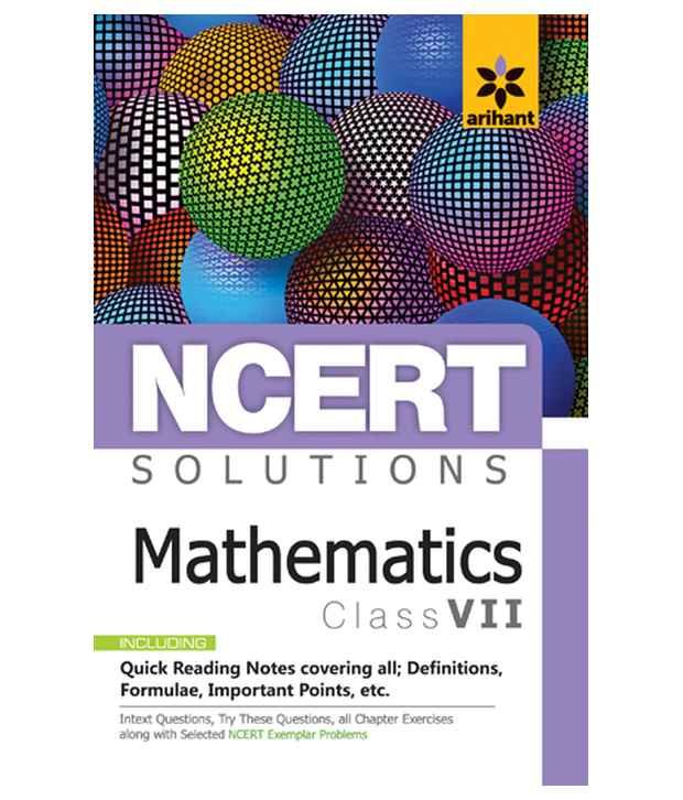NCERT Solutions Mathematics For Class 7th Paperback English Buy NCERT Solutions Mathematics For Class 7th Paperback English Buy