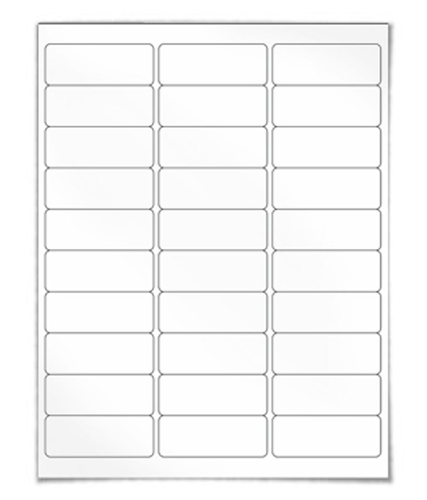 Pacific Inkjet laserjet Labels Printing Paper 45 X 11 Mm Buy Online 