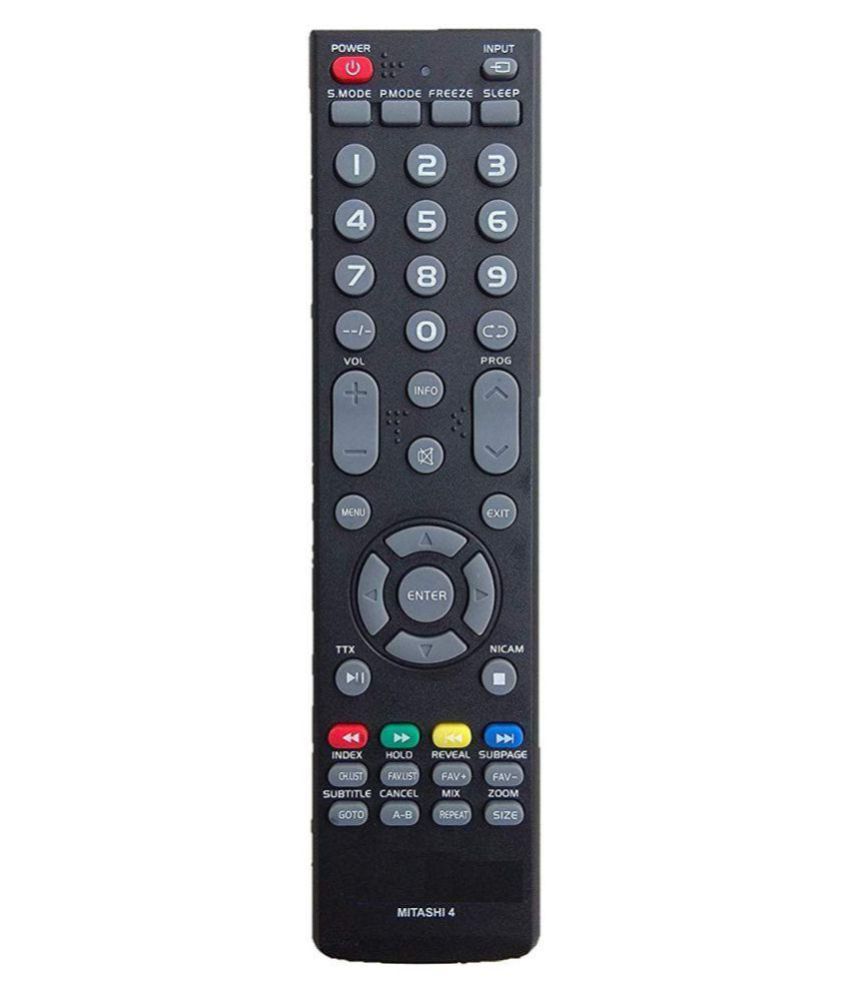 Buy LipiWorld Mitashi4 LCD LED TV Remote Compatible With Mitashi LED