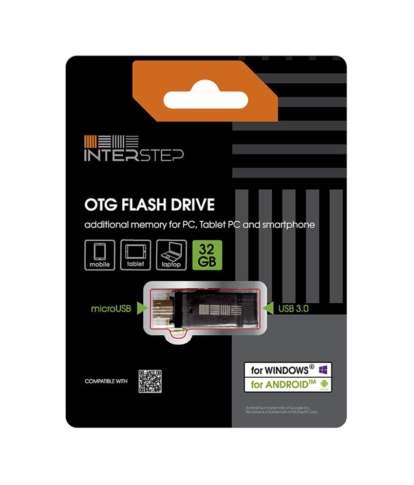 Interstep Black 3.0 Blaz 32 GB OTG Pen Drive - Buy Interstep Black 3.0 ...