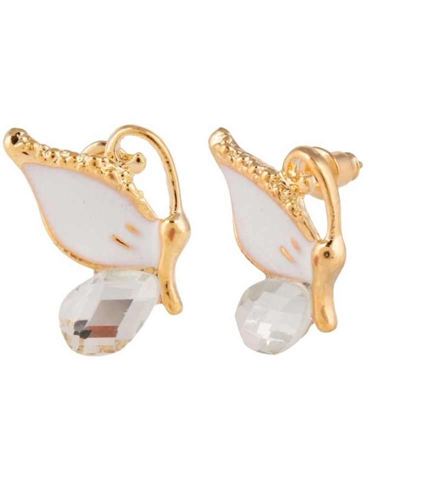 Lazreena Golden Alloy Stud earrings Set Of 4 - Buy Lazreena Golden ... Lazreena Golden Alloy Stud earrings Set Of 4 - Buy Lazreena Golden ...