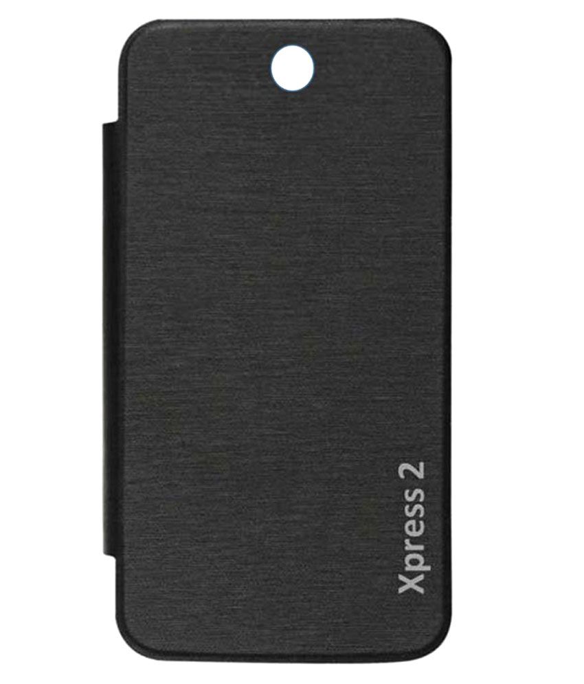 Mirox Flip Cover For Micromax Canvas Xpress 2 - Black - Flip Covers ...