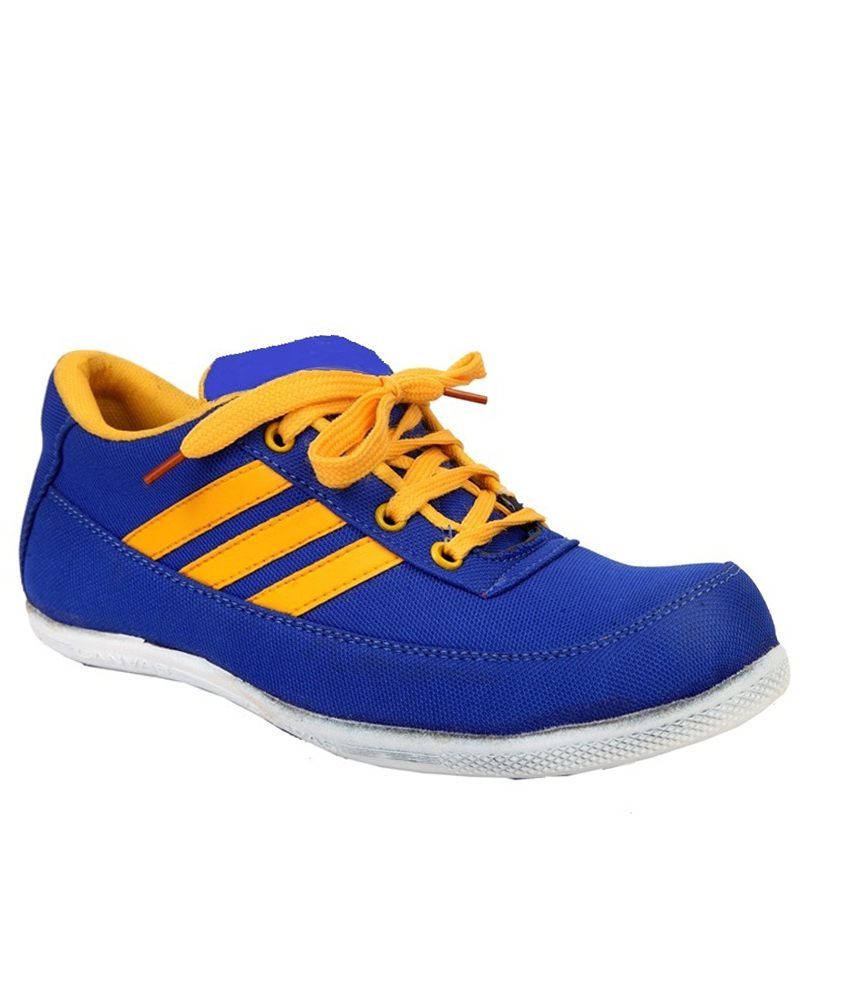 Aaron Yellow Canvas Running Sport Shoes - Buy Aaron Yellow Canvas ...