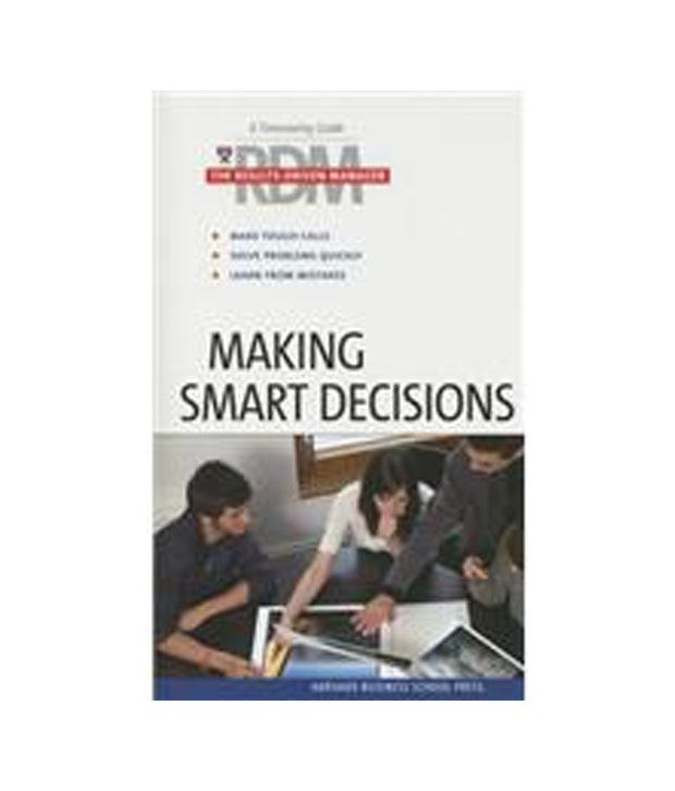 Making Smart Decisions: Buy Making Smart Decisions Online at Low Price ...