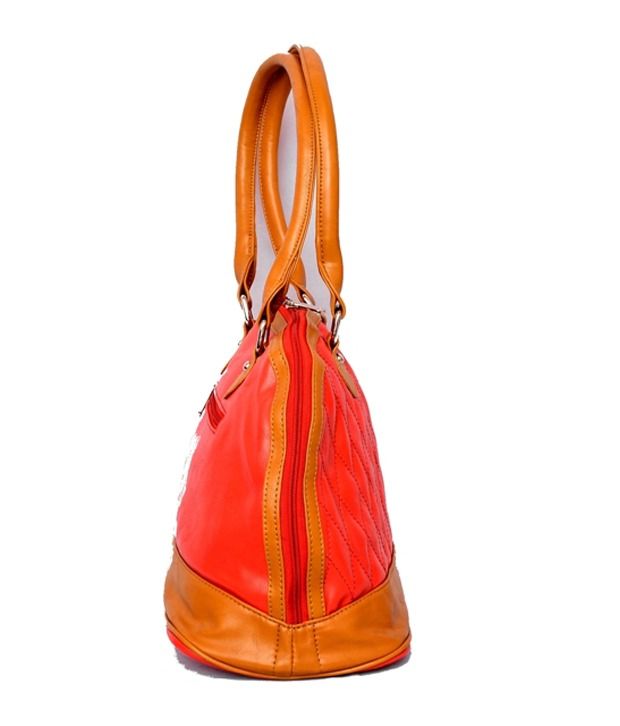 Hidz Orange Designer Hand Bag - Buy Hidz Orange Designer Hand Bag ...