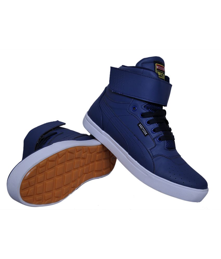 West Code Blue Casual Shoes - Buy West Code Blue Casual Shoes Online at ...