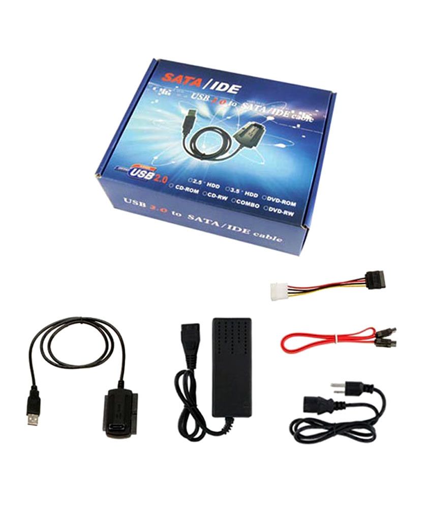 Lapronics Usb 2.0 To Sata Cable Coverter Adapter For Cd/Dvd Writer ...