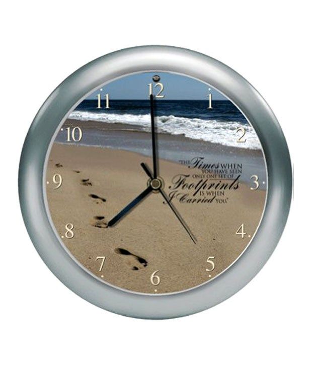 Mark Feldstein Gray Wall Clocks: Buy Mark Feldstein Gray Wall Clocks at ...