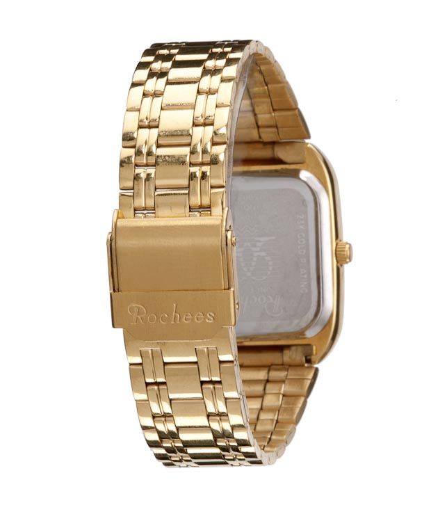 Rochees Studded Hour Marker Watch - Buy Rochees Studded Hour Marker ...