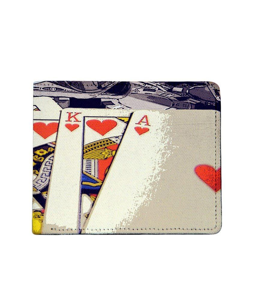 Bluegape Royal Flush Poker Wallet for Men: Buy Online at Low Price in ...