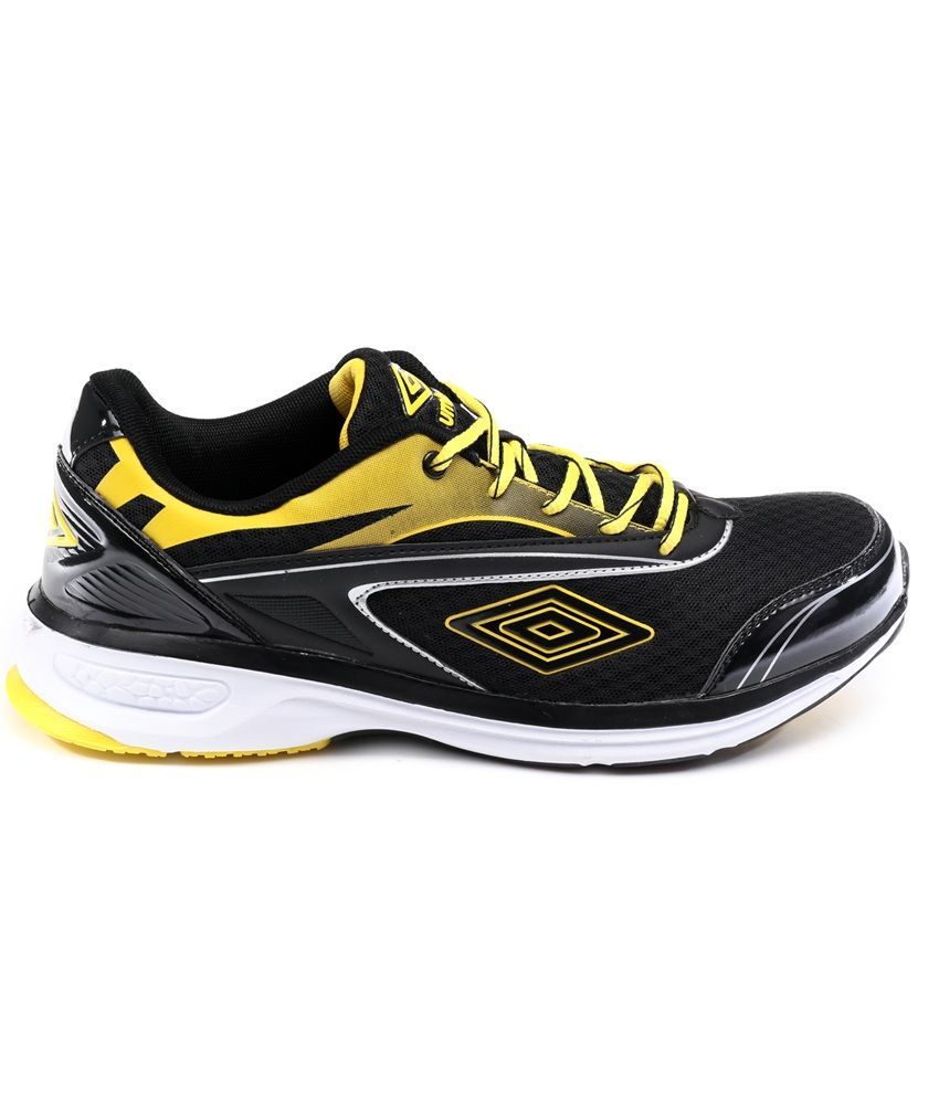 UMBRO BLK/YELLOW CPOLTAVA RUNNING SHOES: Buy Online at Best Price on ...