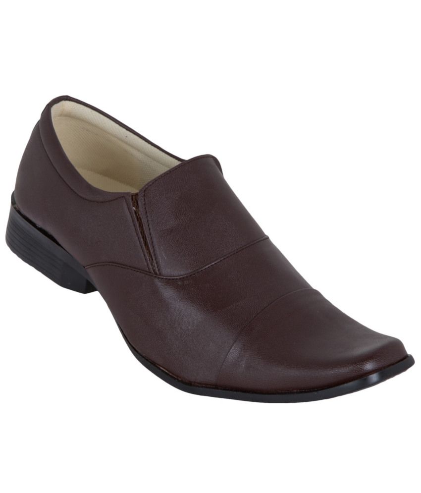 Zovi Brown Formal Shoes Price in India- Buy Zovi Brown Formal Shoes ...