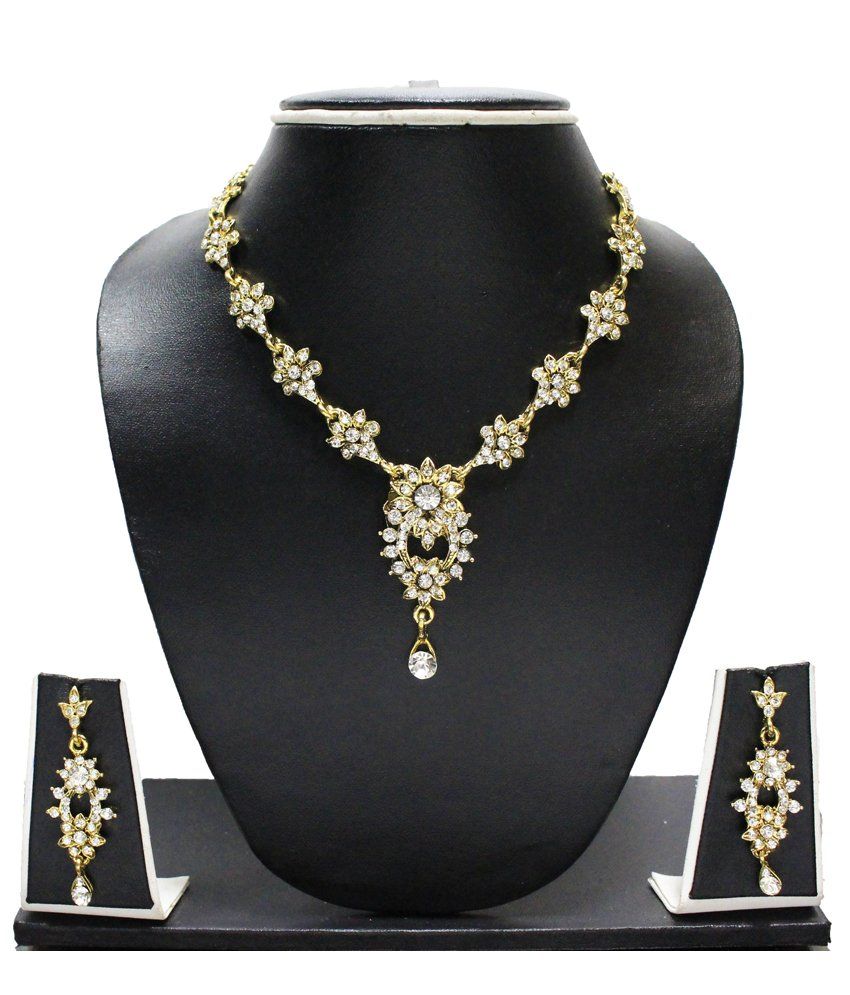 Zaveri Pearls Multicolour Antique Traditional Coloured Bead Necklace