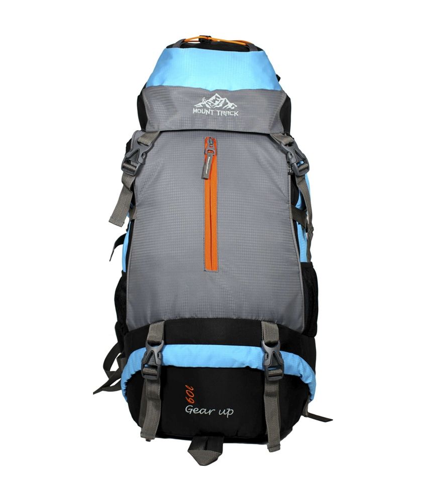 Mount Track Gear Up 9105 Rucksack, Hiking Backpack 60 Ltrs Blue - Buy ...