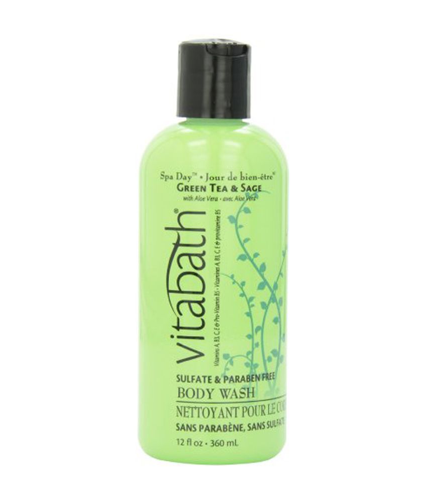 Vitabath Green Tea And Sage Body Wash - 360 Ml: Buy Vitabath Green Tea ...