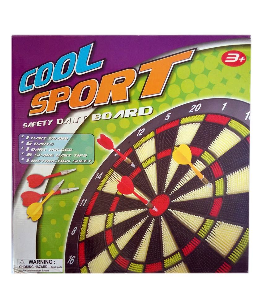 Metrogames Plastic Dart Board 12 Inches With 6 Darts Buy Online At Best Price On Snapdeal