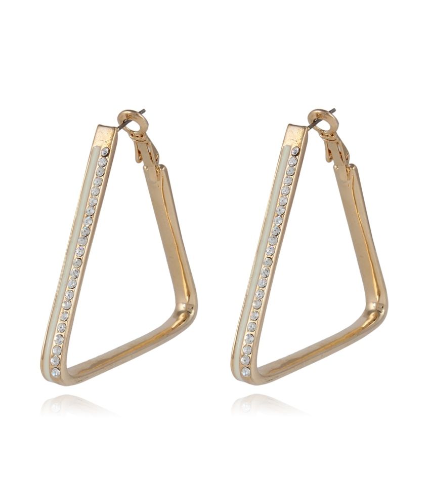 Lazreena Golden Alloy Hoop Earrings - Buy Lazreena Golden Alloy Hoop ... Lazreena Golden Alloy Hoop Earrings - Buy Lazreena Golden Alloy Hoop ...