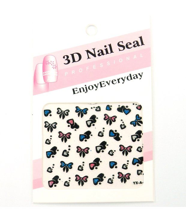 SPM Nail Art 3D Stickers (More Than 100 Stickers In One Pack) for Women ...