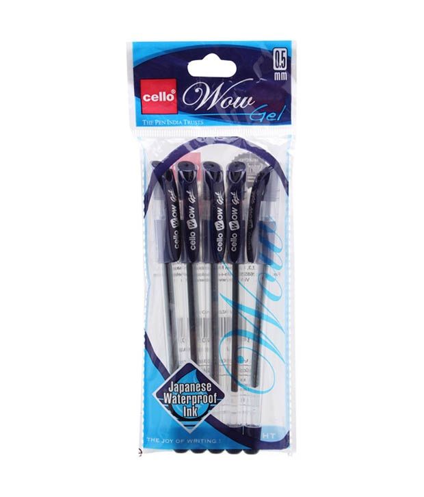 Cello Wow Gel Pen Blue 100 Pcs Buy Online At Best Price In India Cello Wow Gel Pen Blue 100 Pcs Buy Online At Best Price In India