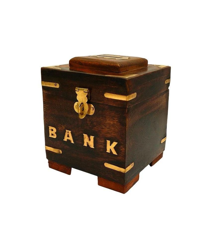Zitter Brown Wooden Piggy Bank Square Shaped: Buy Zitter Brown Wooden ... Zitter Brown Wooden Piggy Bank Square Shaped: Buy Zitter Brown Wooden ...