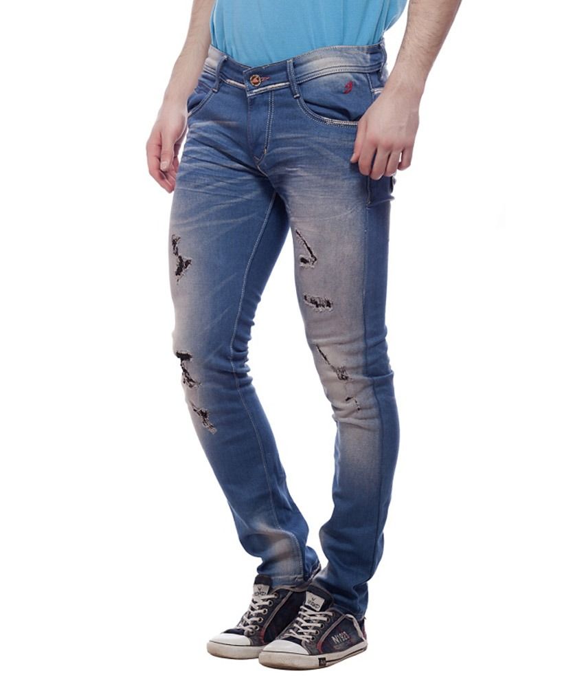 Jimmy And Jordan Blue Slim Fit Jeans - Buy Jimmy And Jordan Blue Slim ...