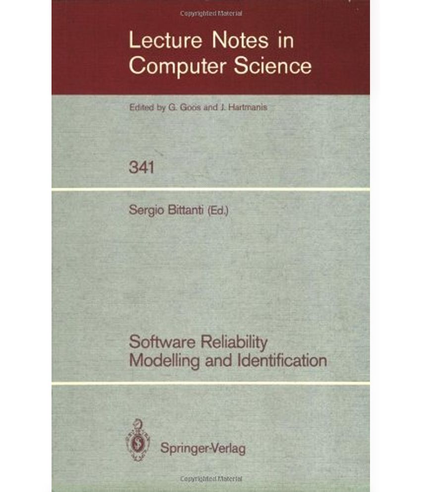 Software Reliability Modelling And Identification Buy Software Reliability Modelling And