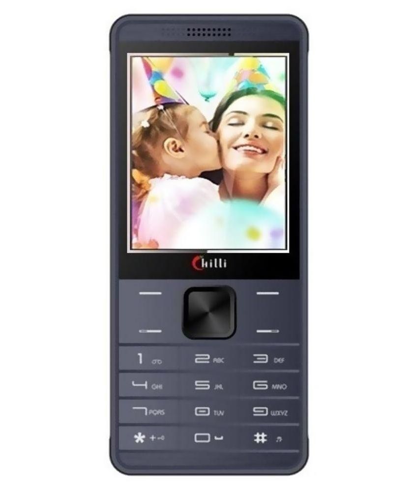 Chilli B35 (4 Sim 4 Standby) with Multimedia Camera Mobile Phone - Blue ...