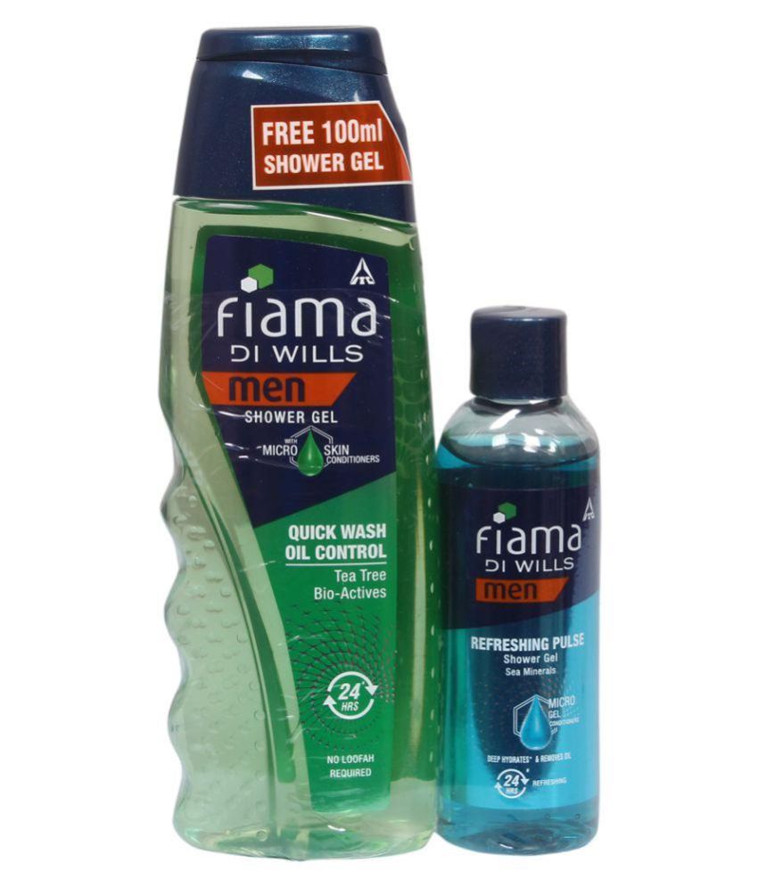Fiama Di Wills Quick Wash Oil Control Men Shower Gel 250 Ml 100ml Fdw