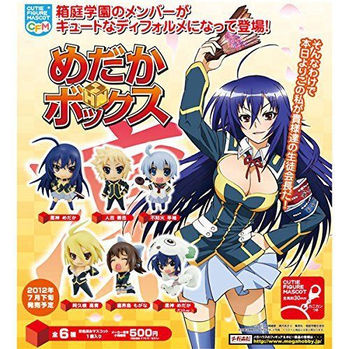Megahouse Cutie Figure Mascot Medaka Bokkusu / Medaka Box (Blind Box ...