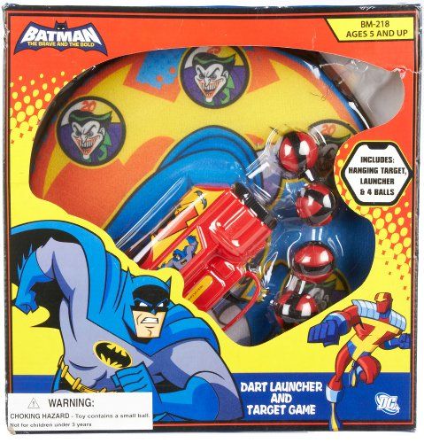 Batman Dart Launcher & Target Game MULTI: Buy Online at Best Price on ...