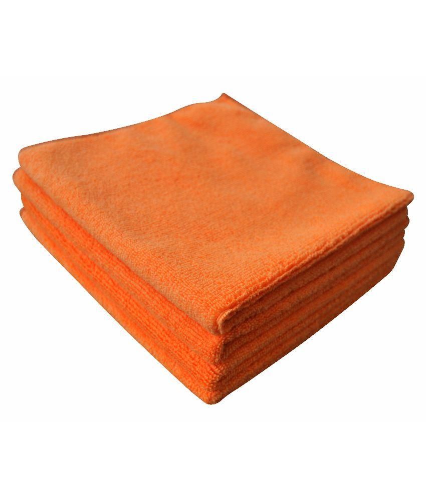 Softspun Orange Microfiber Home, Kitchen, Bathroom Dusting & Cleaning ...