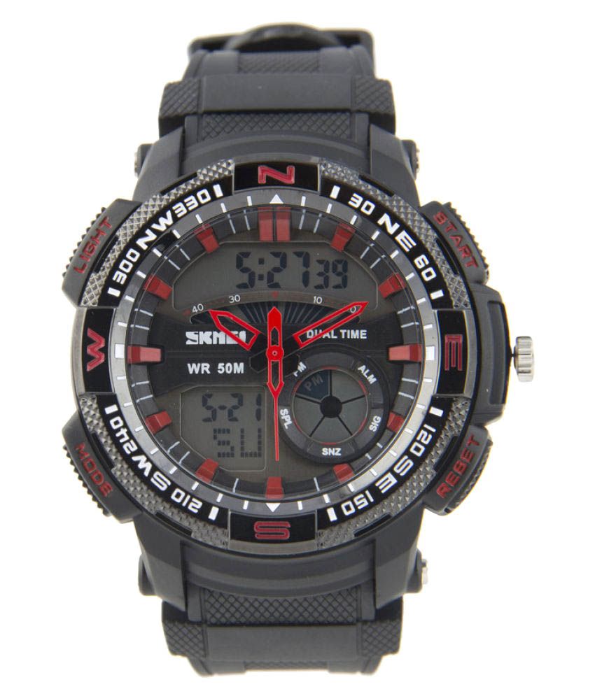 Skmei Black Analog Digital Watch Buy Skmei Black Analog Digital Watch