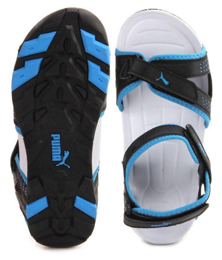 Puma Blue Floater Sandals - Buy Puma Blue Floater Sandals Online at ...