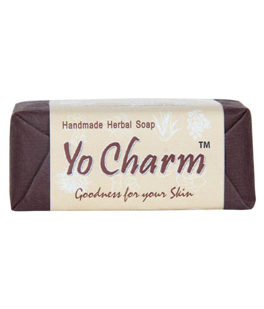 Yo Charm Handmade Herbal Soap 100% Vegetarian 100 gm: Buy Yo Charm ...