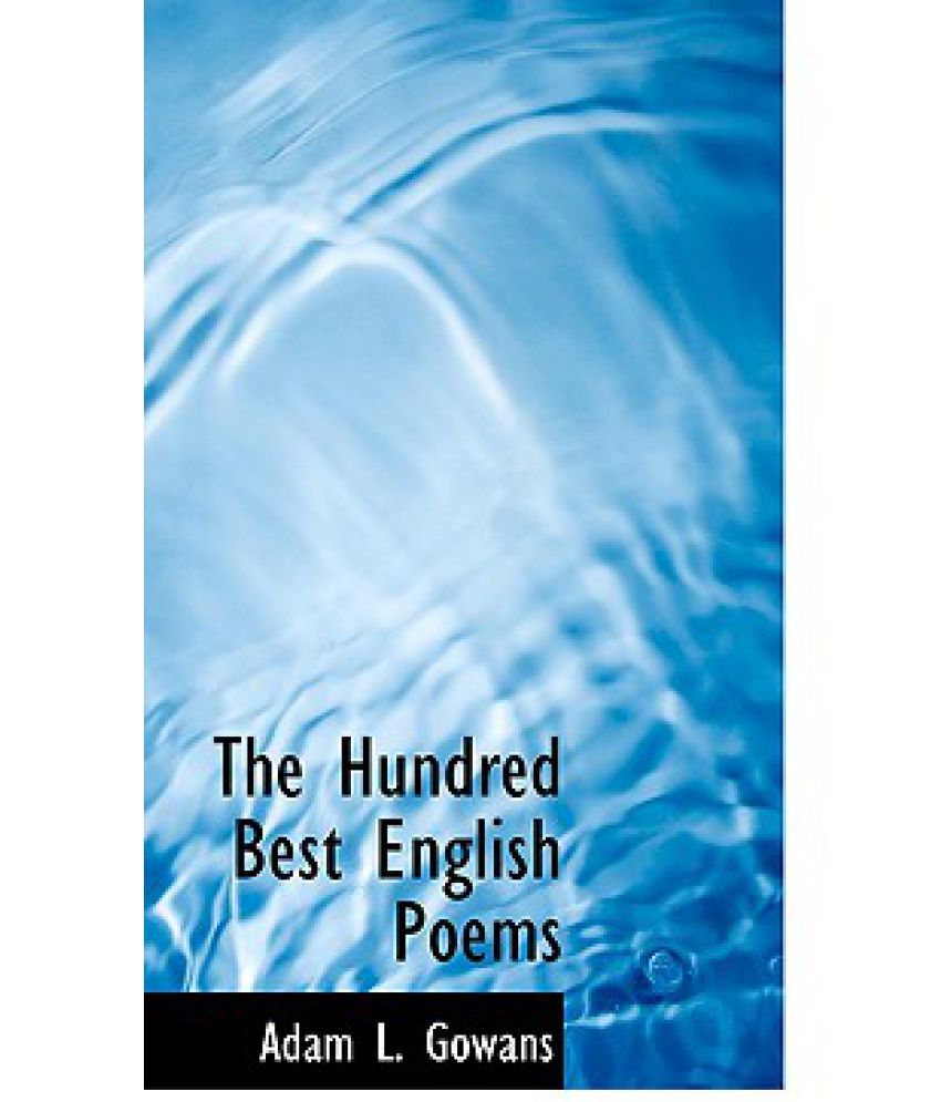 The Hundred Best English Poems: Buy The Hundred Best English Poems ...