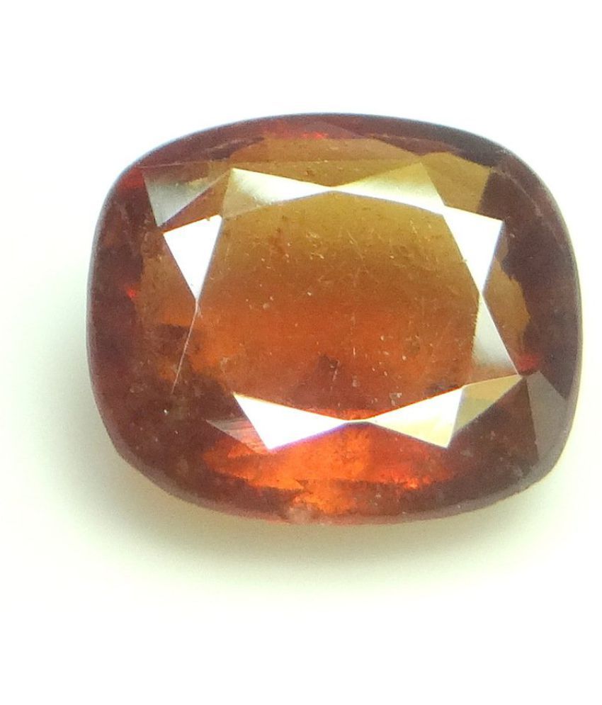 HESSONITE GARNET 6.16 ct. / 6.84 Ratti NATURAL & IIGS CERTIFIED ...