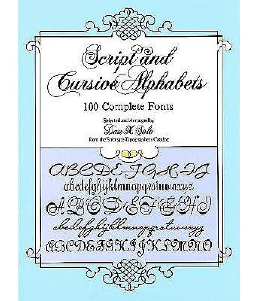 Script and Cursive Alphabets: Buy Script and Cursive Alphabets Online ...