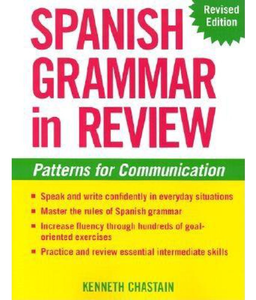 Spanish Grammar In Review Buy Spanish Grammar In Review Online At Low