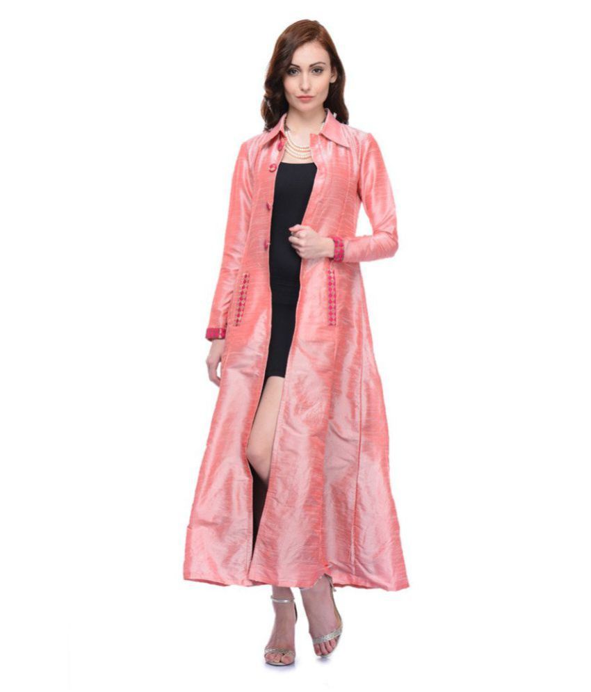 Buy D&S Women Silk Long Jacket Online at Best Prices in India - Snapdeal