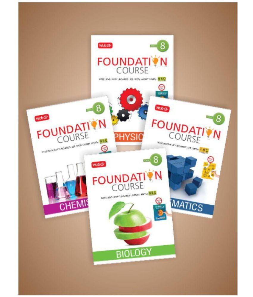 MTG FOUNDATION COURSE SET OF FOUR BOOKS PHYSICS CHEMISTRY MATH BIOLOGY MTG FOUNDATION COURSE SET OF FOUR BOOKS PHYSICS CHEMISTRY MATH BIOLOGY