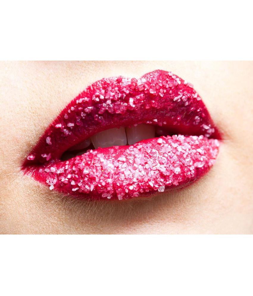 Pitaara Box Sugar Red Lips PVC Vinyl Multicolour Wall Stickers - Buy ...