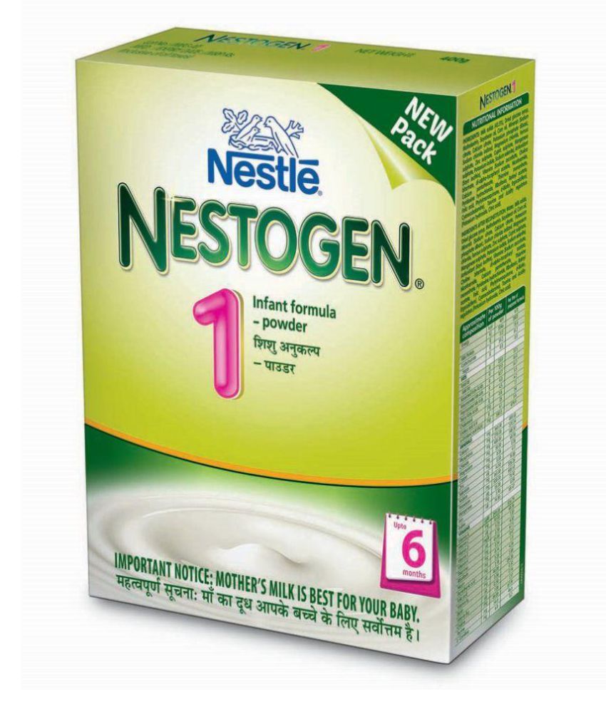 Nestle Nestogen 1 Infant Formula for Under 6 Months ( 354 gm ) Pack of ...