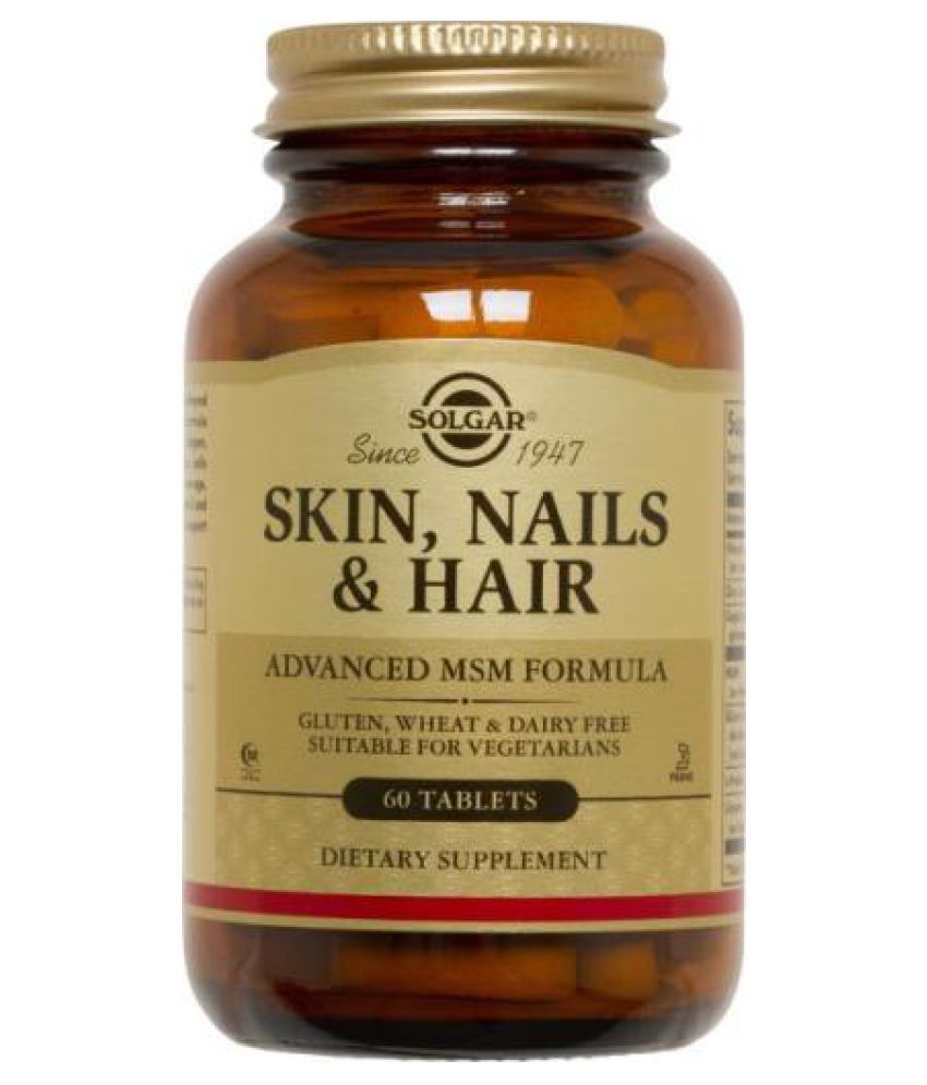 Solgar Skin - Nails & Hair Tablets 60 gm Multivitamins Tablets: Buy ...