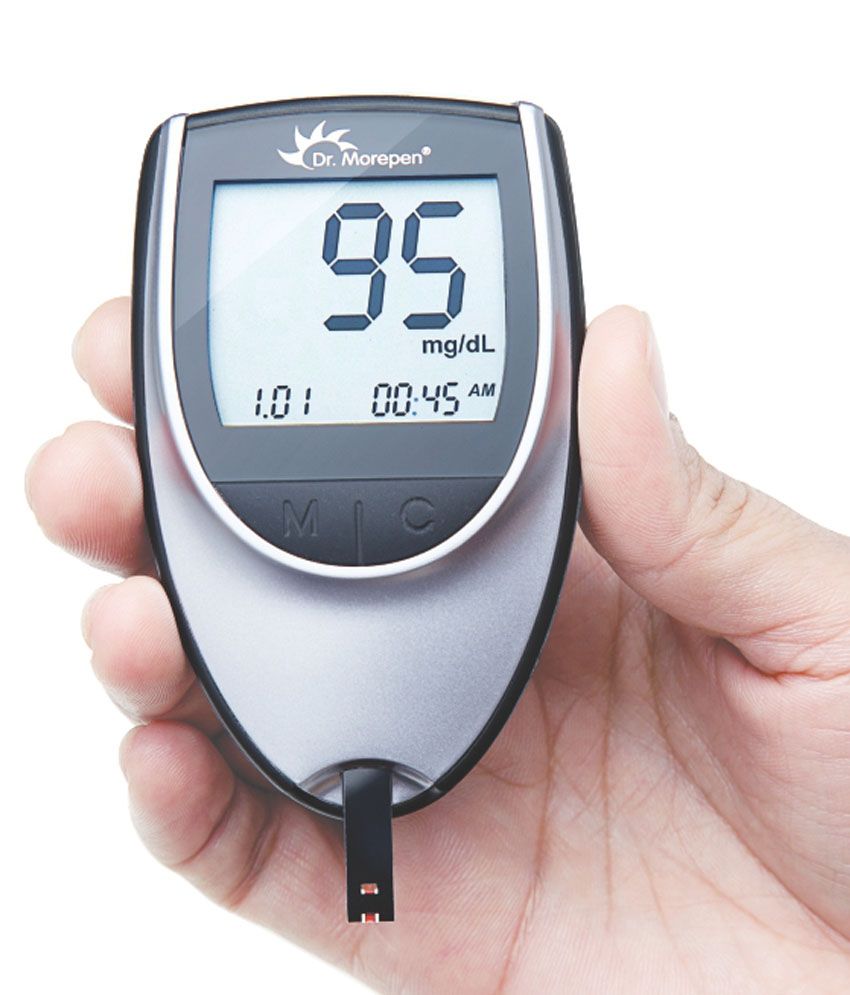 Buy Dr Morepen Glucose Monitor BG 03 Free 25 Sugar Test Strips Expiry