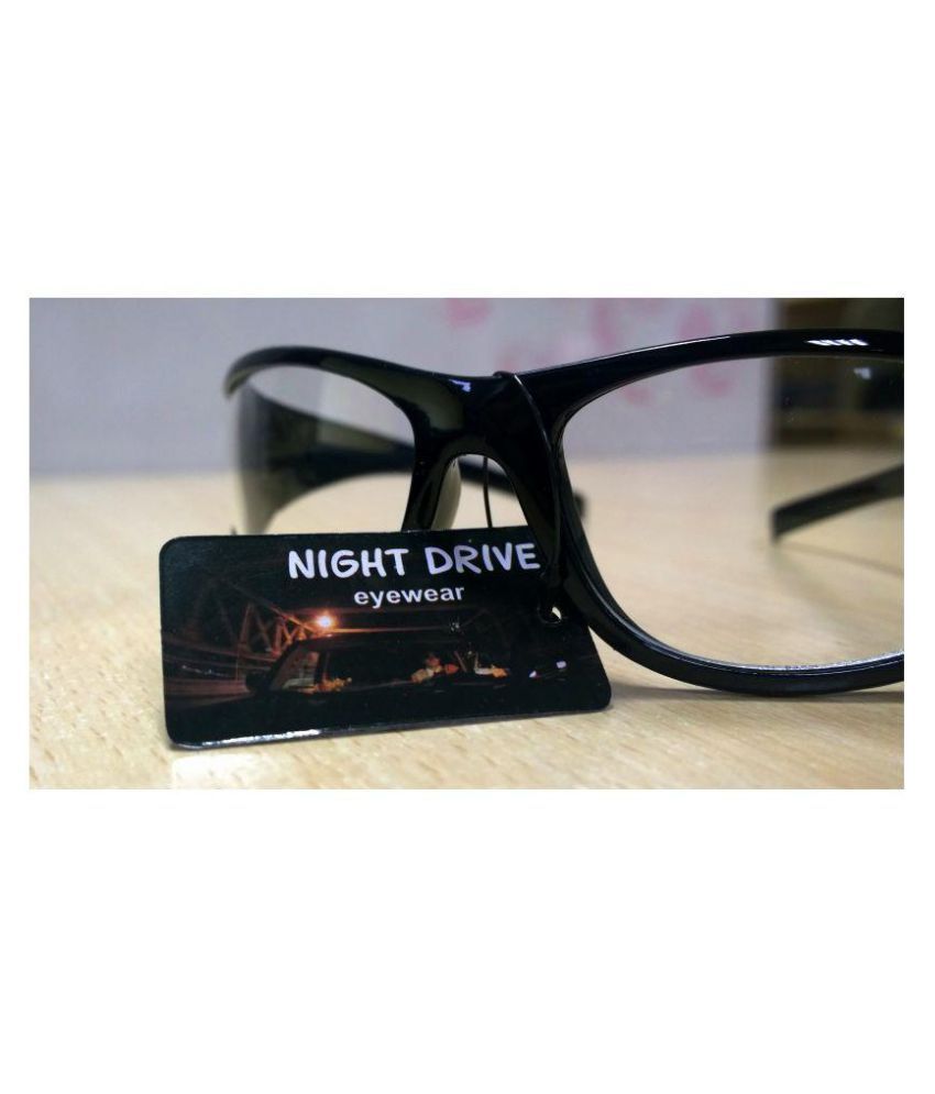Vijex Clear Wrap Around Sunglasses ( Night Vision Driving 01854 ) - Buy ...