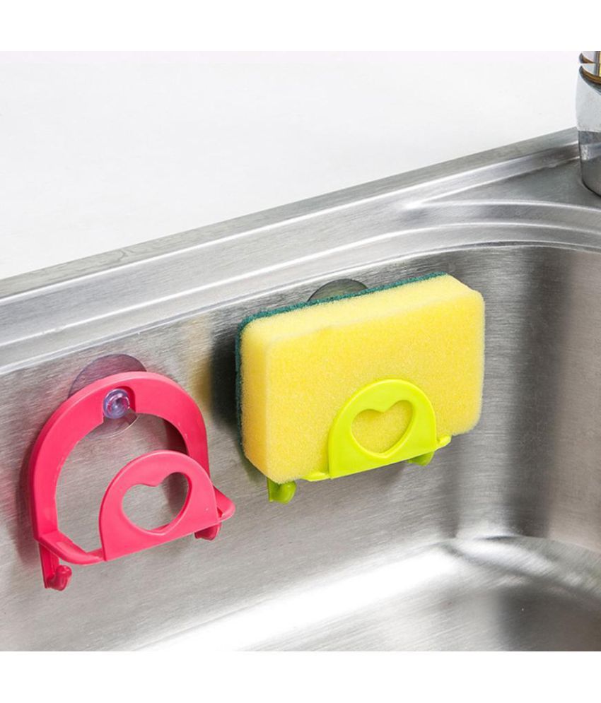 WowObjects Cute Sponge Holder Suction Cup Convenient Home Kitchen ... WowObjects Cute Sponge Holder Suction Cup Convenient Home Kitchen ...