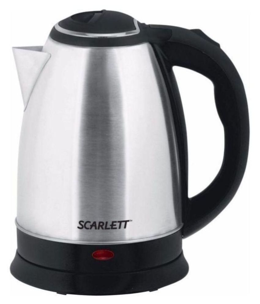 Scarlett SC-20A 2 Liters 1500 Watts Stainless Steel Electric Kettle ...