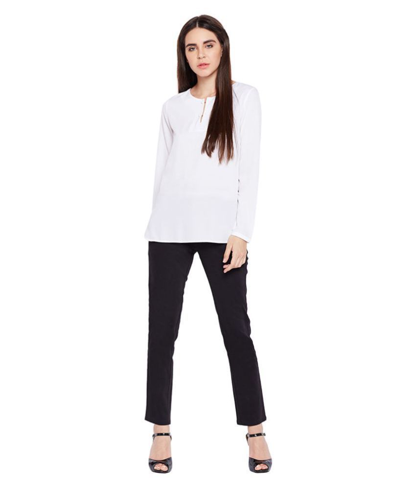 Oxolloxo Polyester Tunics - White - Buy Oxolloxo Polyester Tunics ...