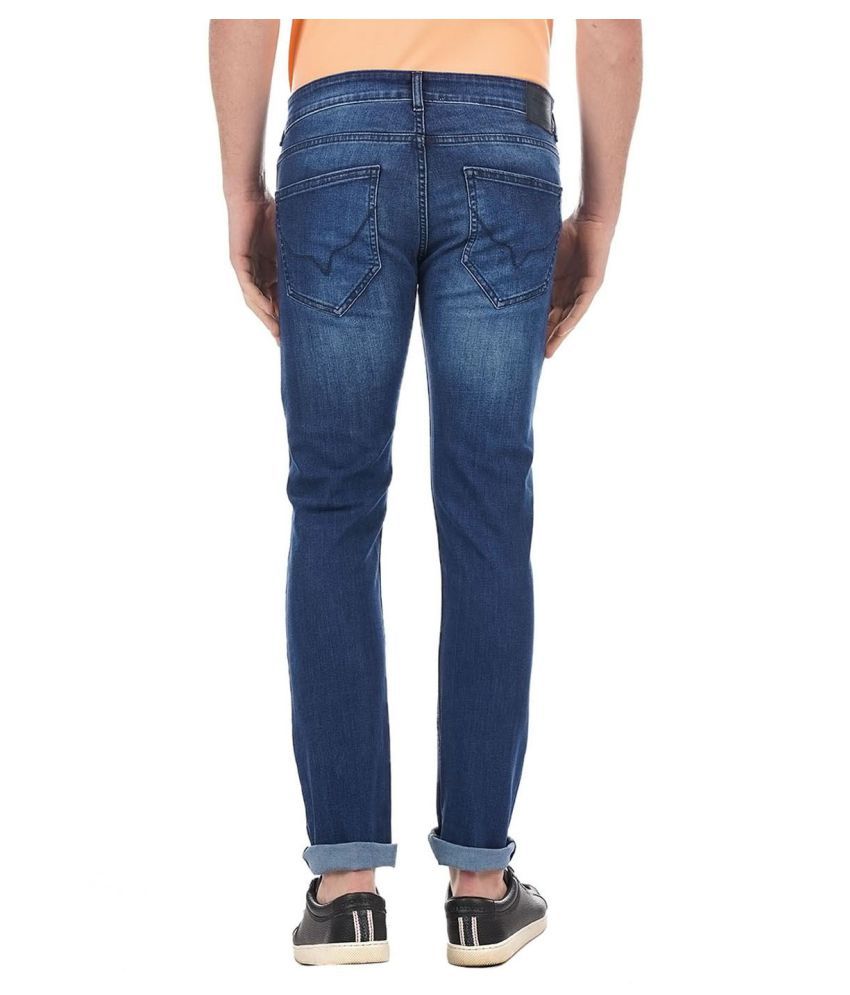 Pepe Jeans Blue Skinny Jeans - Buy Pepe Jeans Blue Skinny Jeans Online ...