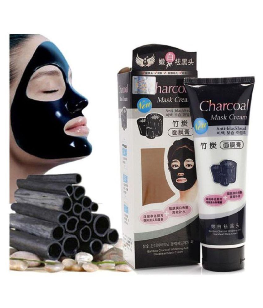 Voltegic Charcoal Mask Cream Anti Blackhead Face Peel Cream 130 Gm Pack